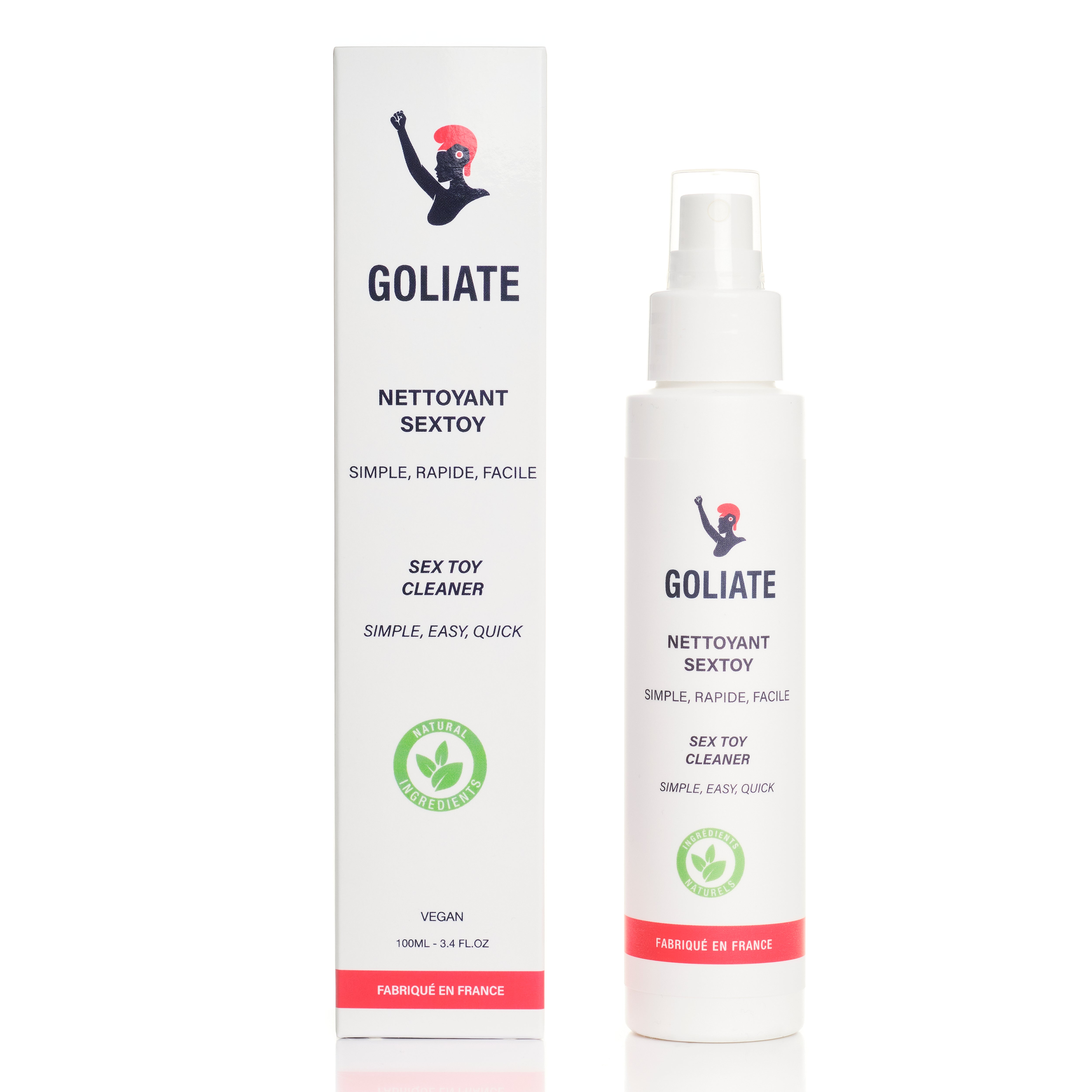 Désinfectant et nettoyant pour sex-toys - Goliate – FEGYNA